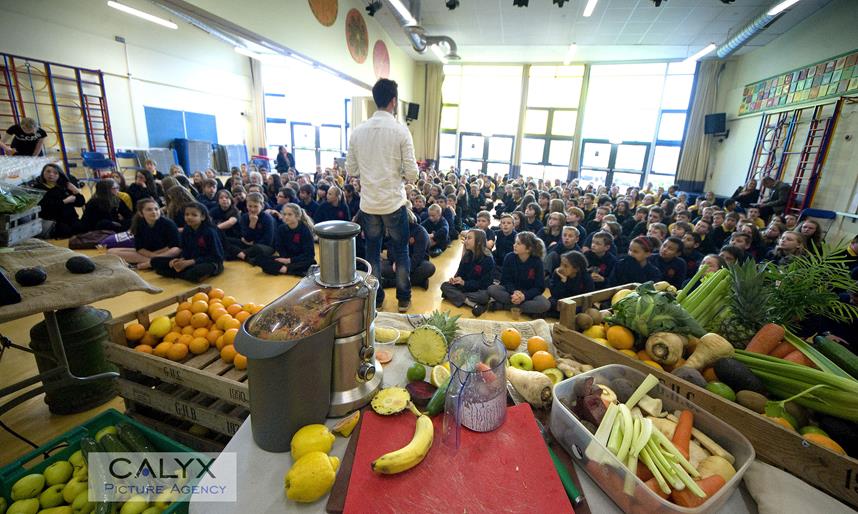 Snapped: Workshop Gives Pupils Zest for Juicing
