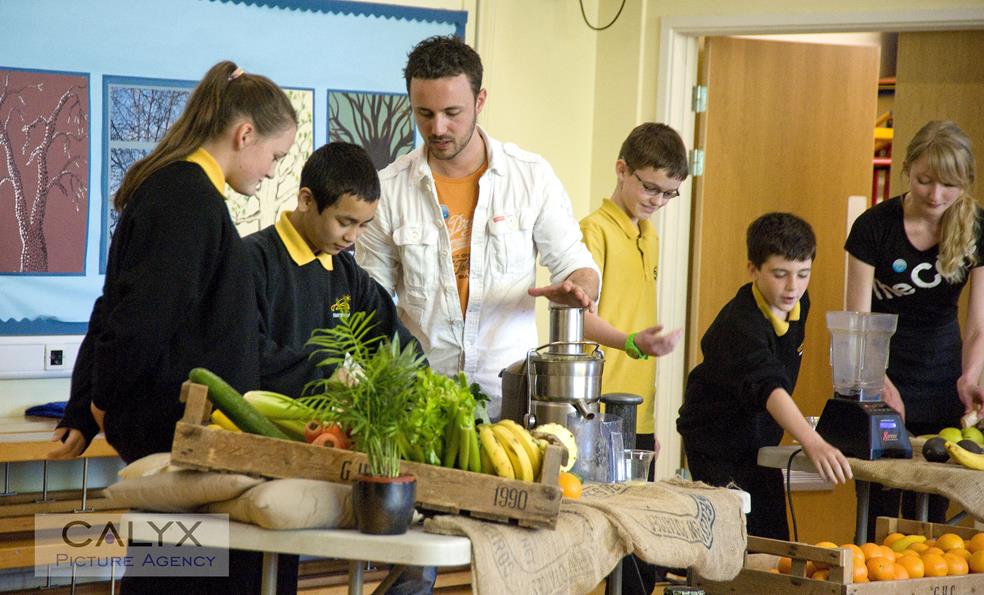 Snapped: Workshop Gives Pupils Zest for Juicing