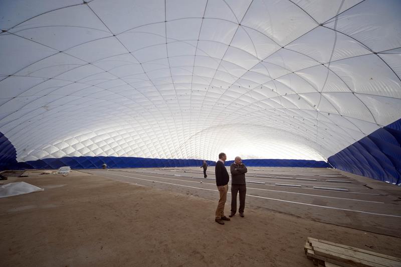 Snapped: Swindon's New Supermarine Dome